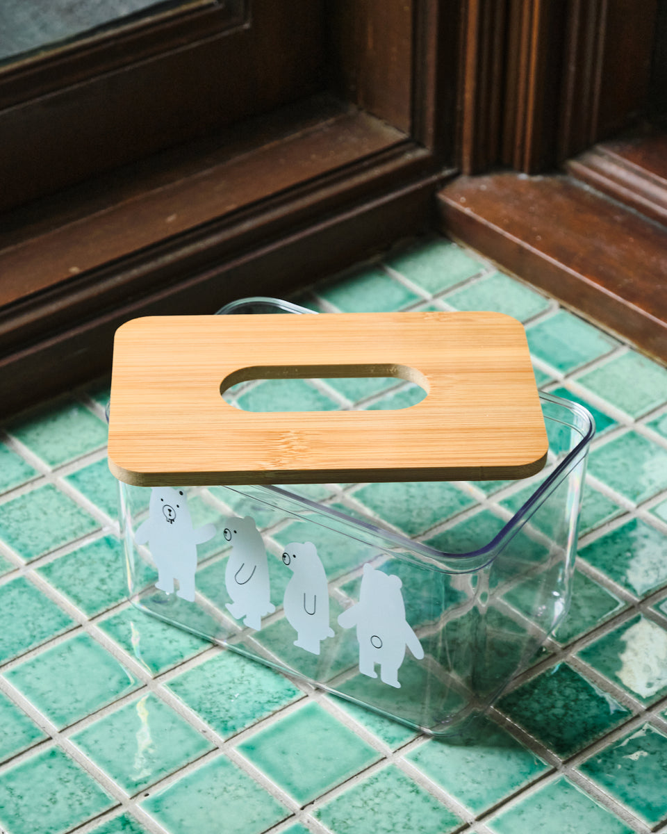 Polar Bear Tissue Box – Crane Living