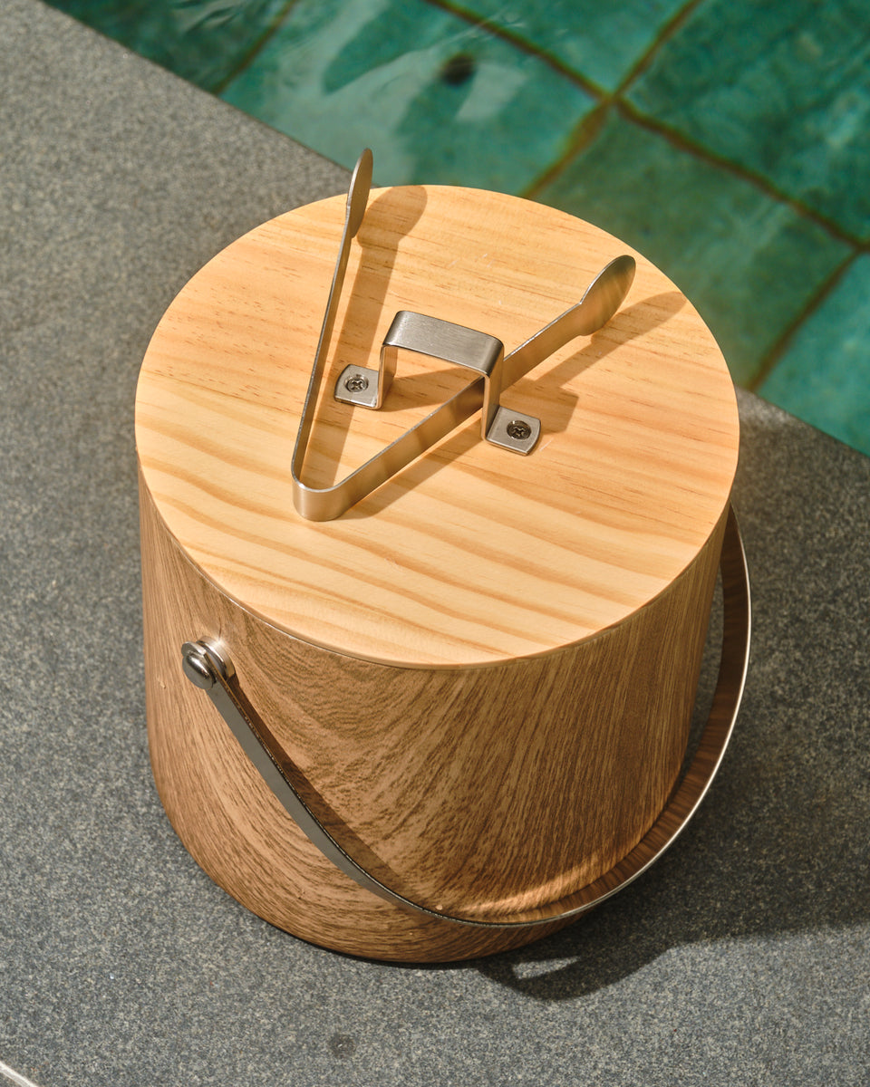 Wooden Ice Bucket – Crane Living