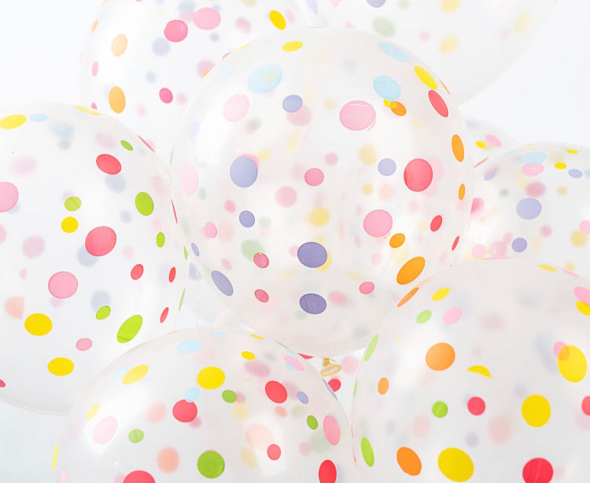 Rainbow Balloon Set (Mixed Color) – Crane Living