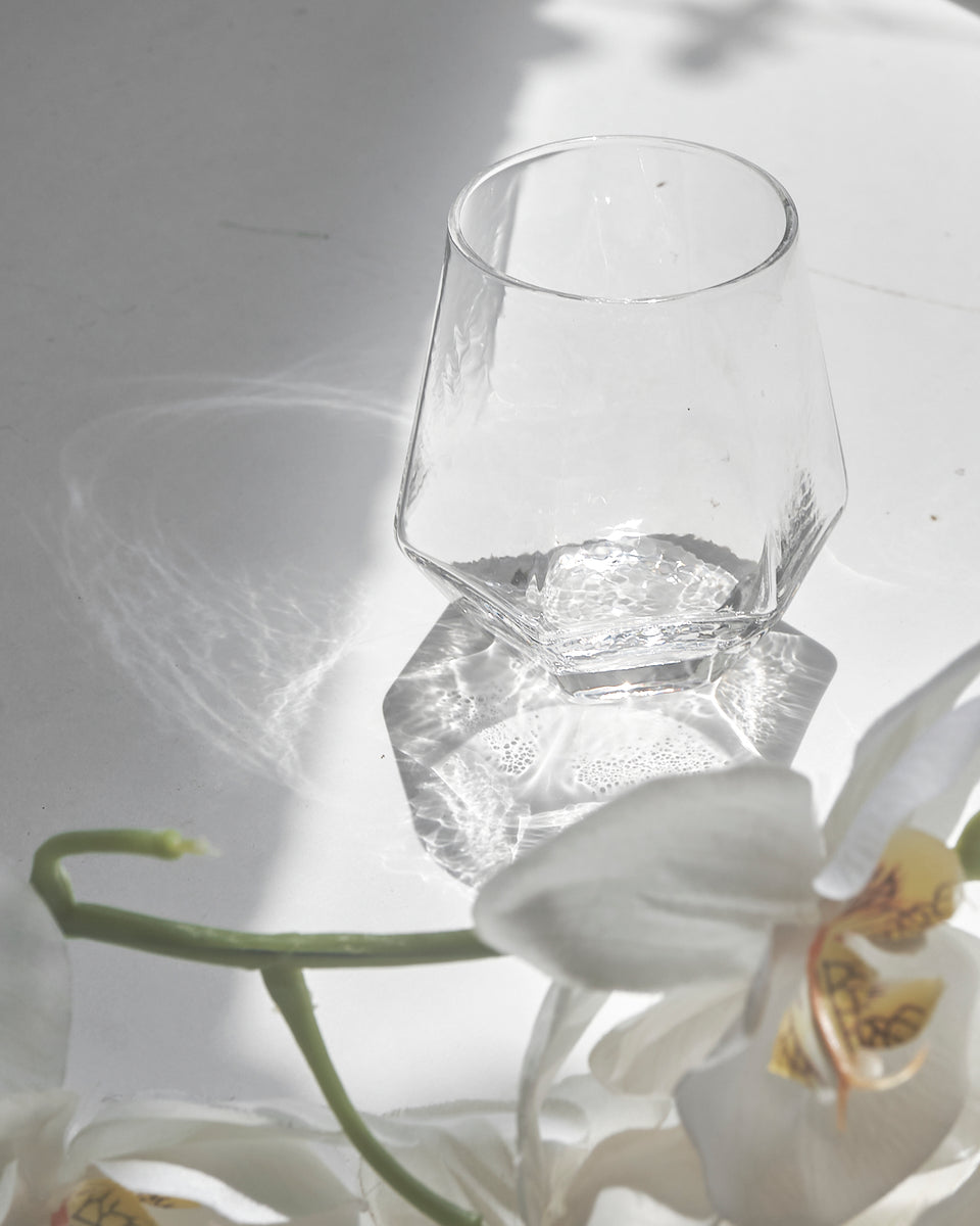Faceted Cocktail Glass – Crane Living