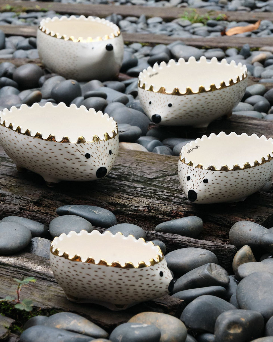 Hedgehog Family Trinket Bowls (each sold separately) – Crane Living
