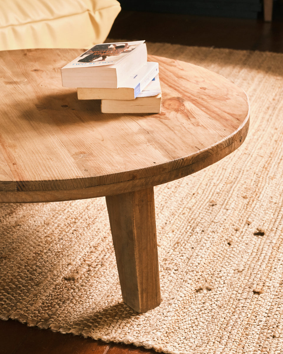 Rustic Coffee Table - Low – Crane Living
